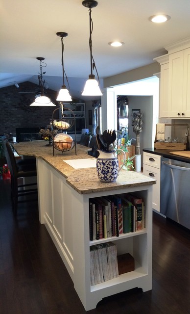 Transitional White Shaker Style Kitchen - Transitional - Kitchen - New ...