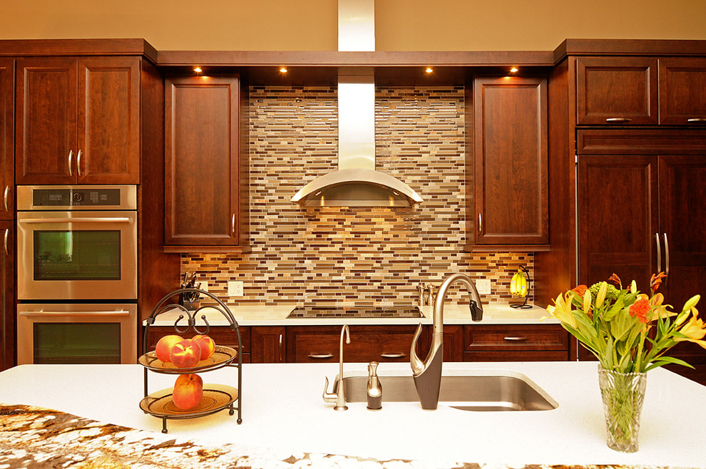 Transitional Wine Taster Kitchen - Transitional - Kitchen - Tampa - by ...