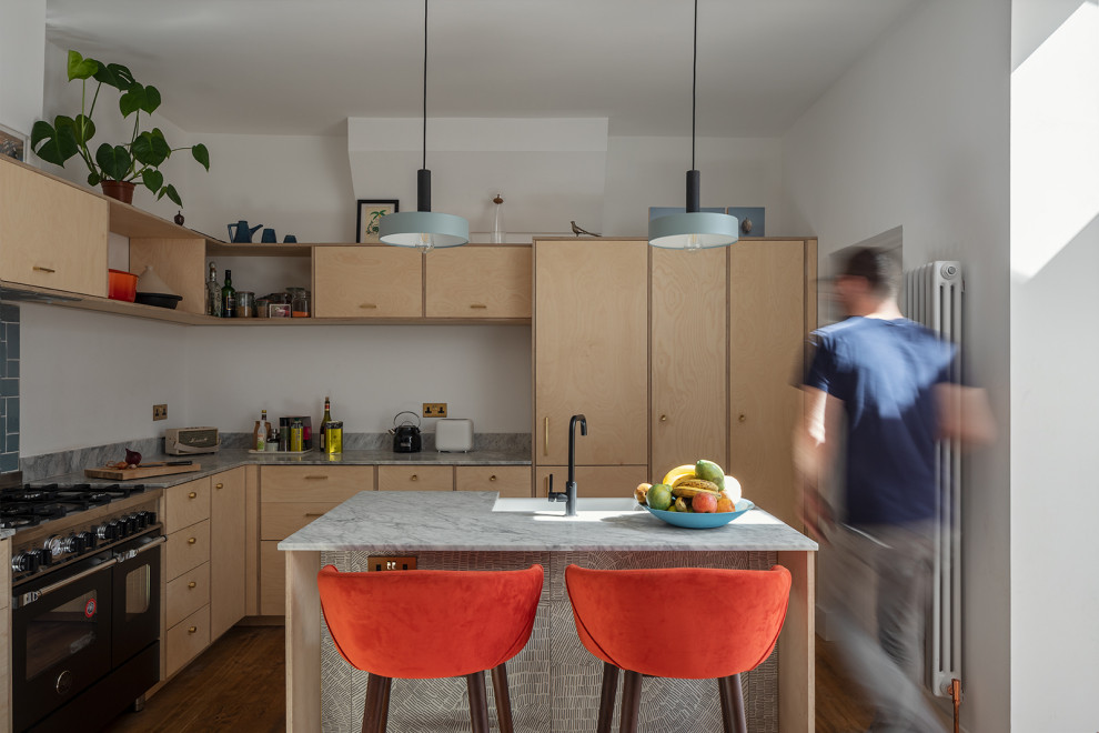 Trelawn Road - Contemporary - Kitchen - London - by Mike Tuck Studio ...