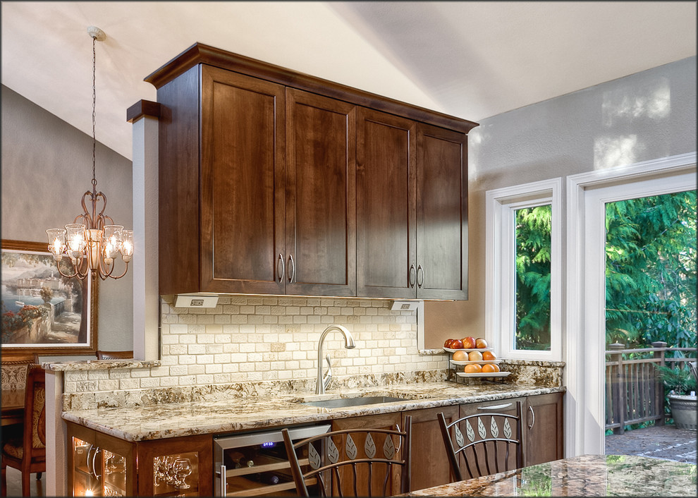 Tri-Level Set Free - Transitional - Kitchen - Seattle - by Richard ...