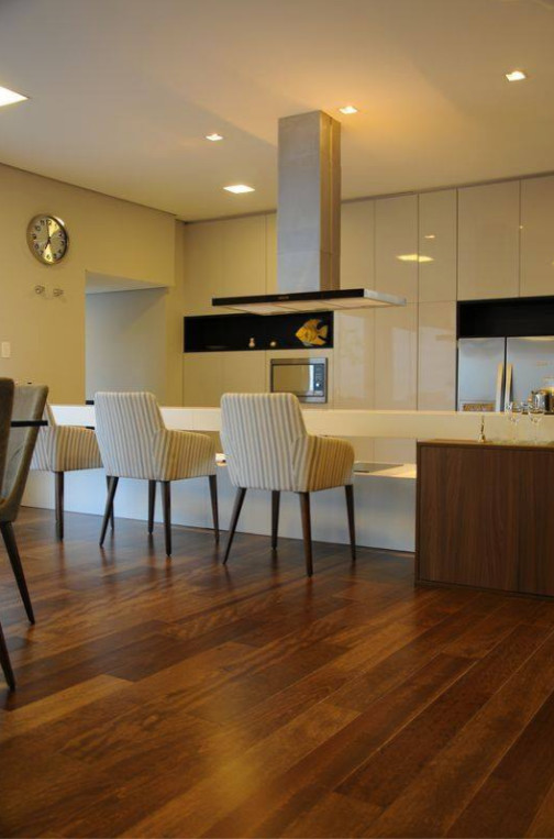 Triangulo Flooring - Contemporary - Kitchen - Indianapolis - by Comfort ...
