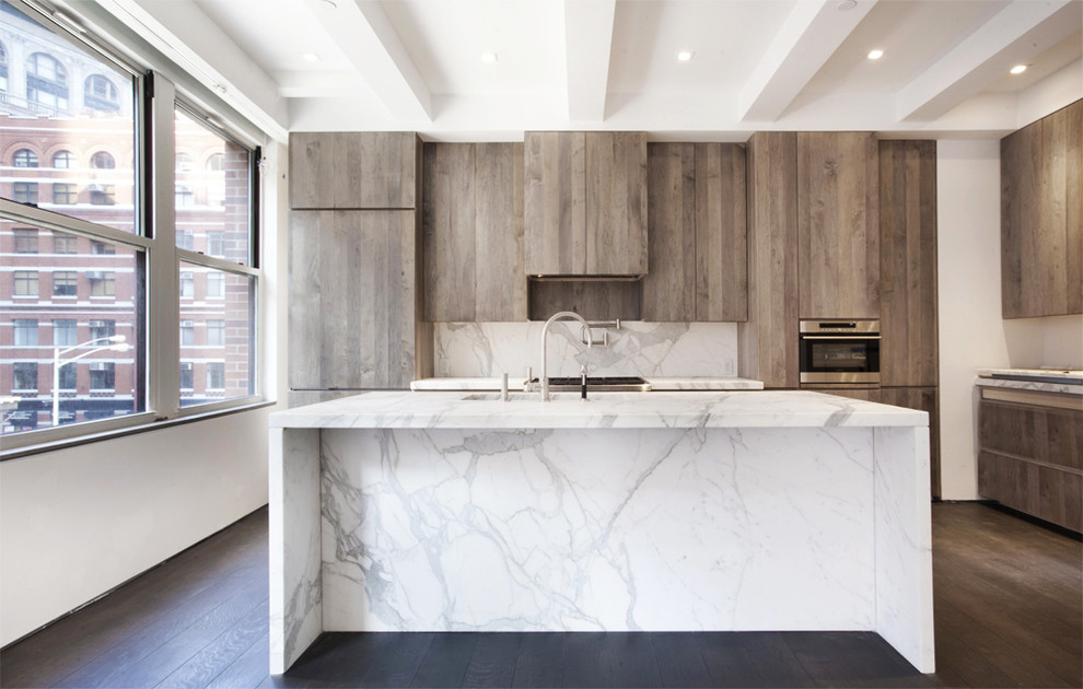 Tribeca Loft - Modern - Kitchen - New York - by M. Teixeira Unique ...