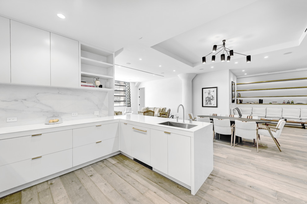 Tribeca Loft - Contemporary - Kitchen - New York - by The Prestige ...