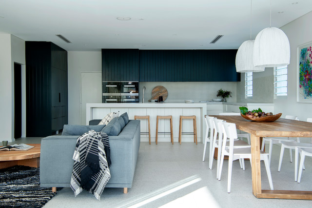 Trigg Beach House - Beach Style - Kitchen - Perth - by David Wilkes ...