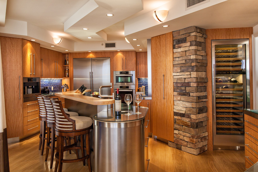 Trump Plaza - Modern - Kitchen - Miami - by Trilogy Construction ...