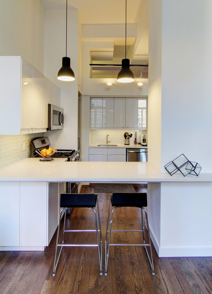 Turtle Bay Loft: C - Contemporary - Kitchen - New York - by KIM ...