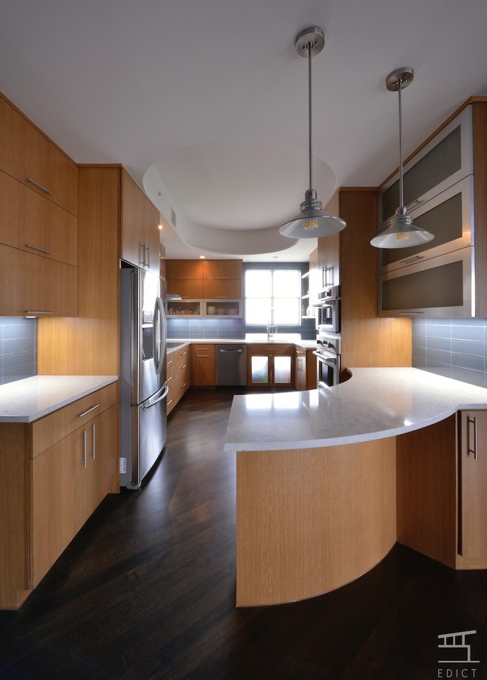Turtle Creek Penthouse Build - Contemporary - Kitchen - Dallas - by ...