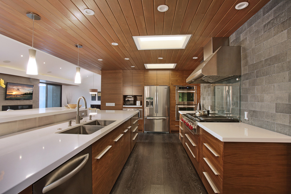 Turtle Rock Residence - Contemporary - Kitchen - Orange County - by ...