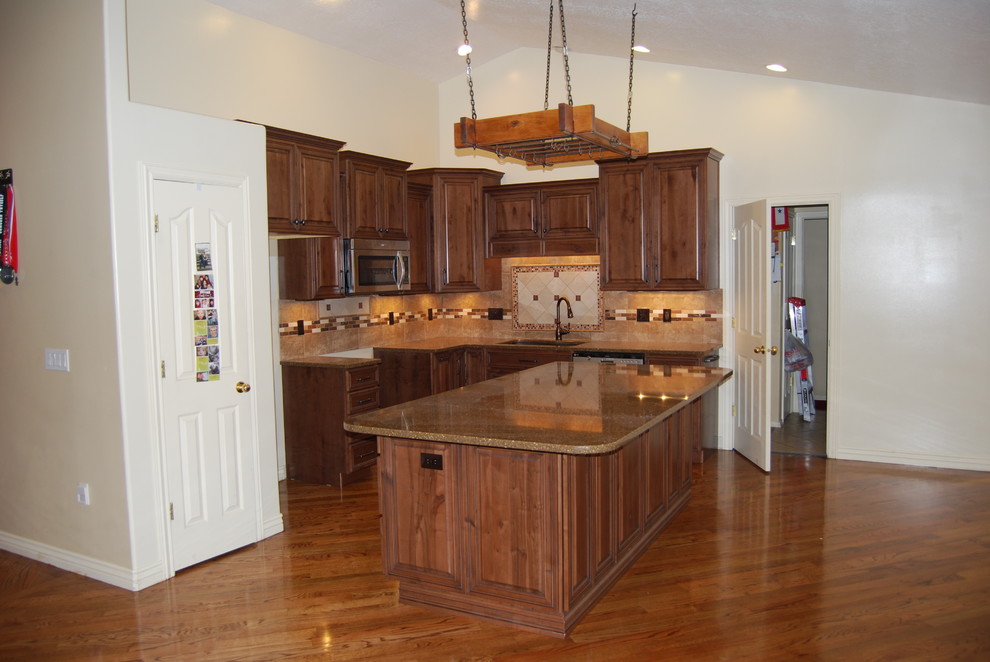 Tuscany Knotty Maple Kitchen - Traditional - Kitchen - Other - by ...