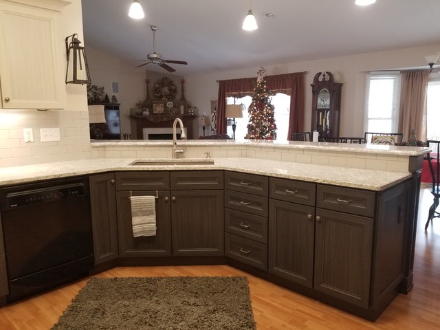 Tuxedo Kitchen - Transitional - Kitchen - St Louis - by Fresh Faced ...