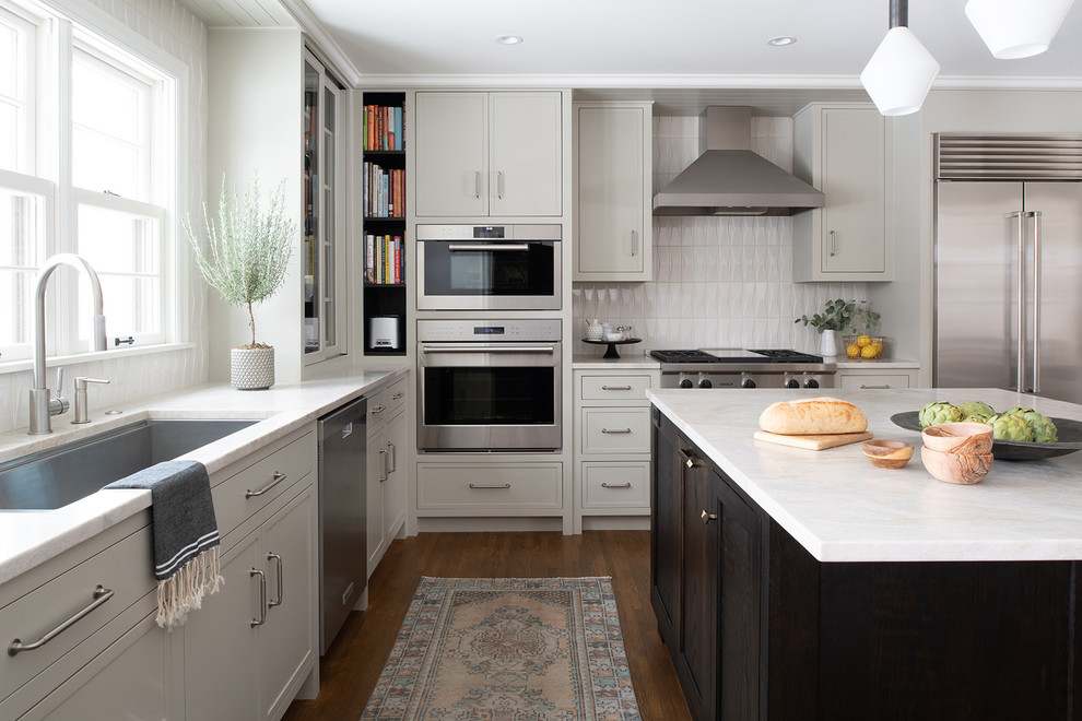 Two-Cook Kitchen - Transitional - Kitchen - Minneapolis - by Rehkamp ...
