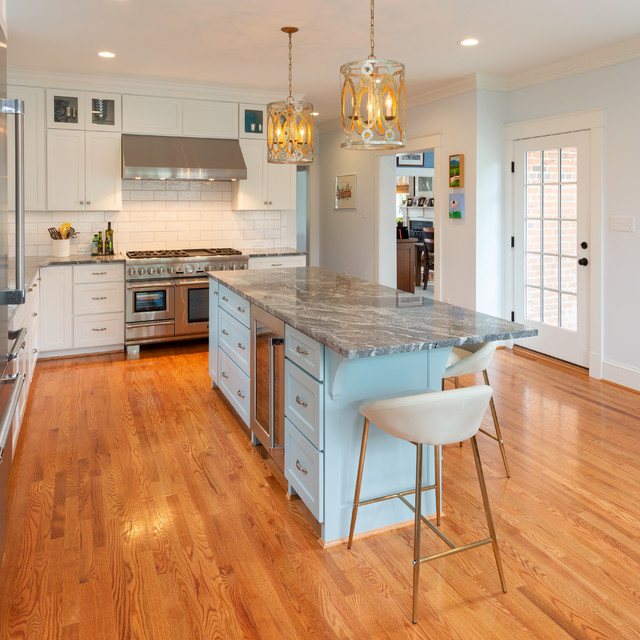 Two-Story Addition In The City - Transitional - Kitchen - Richmond - by ...