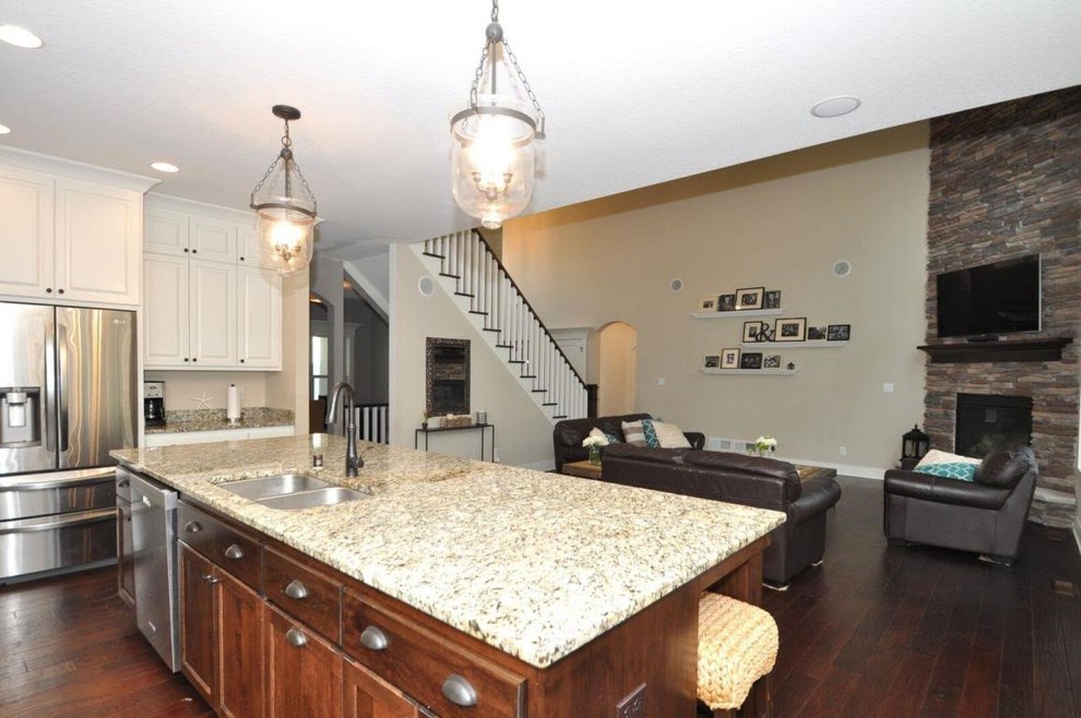 Two Story Custom Home - Transitional - Kitchen - Milwaukee - by Jewell ...