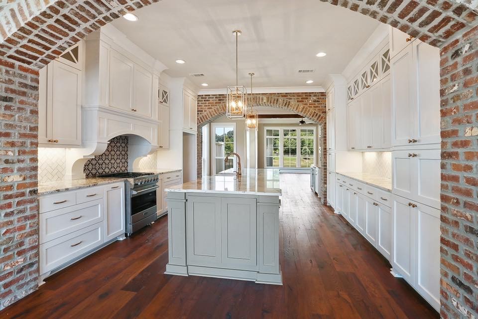 Two Story Open Floor Plan - Traditional - Kitchen - New Orleans - by ...