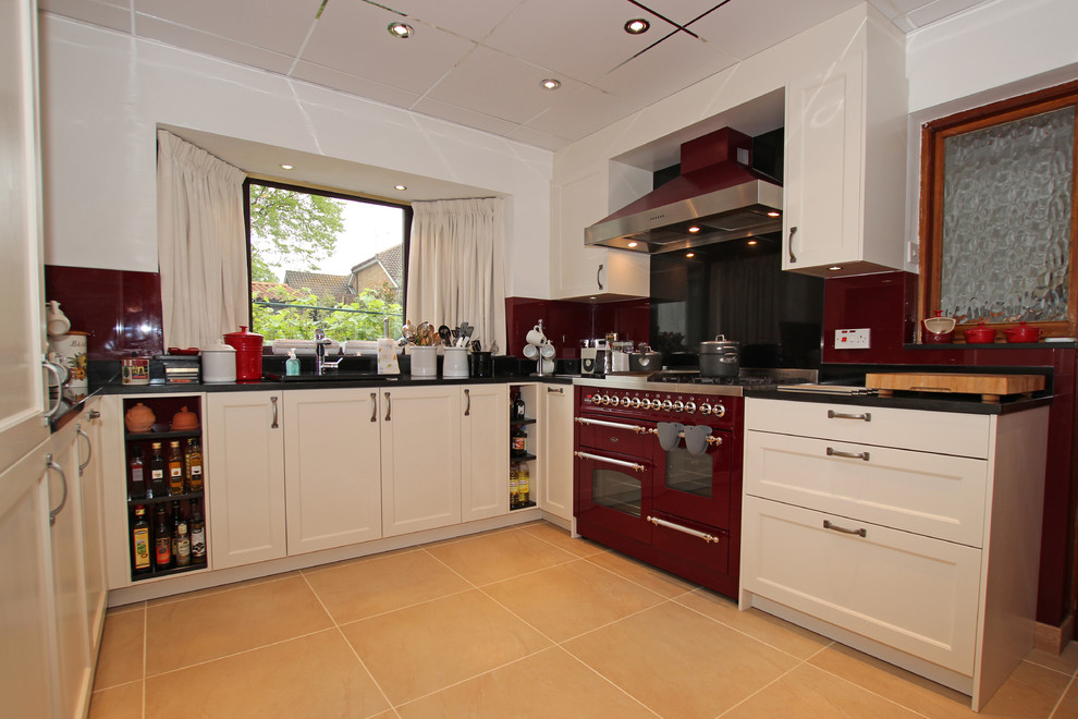 Two tone country kitchen - Country - Kitchen - London - by LWK London ...