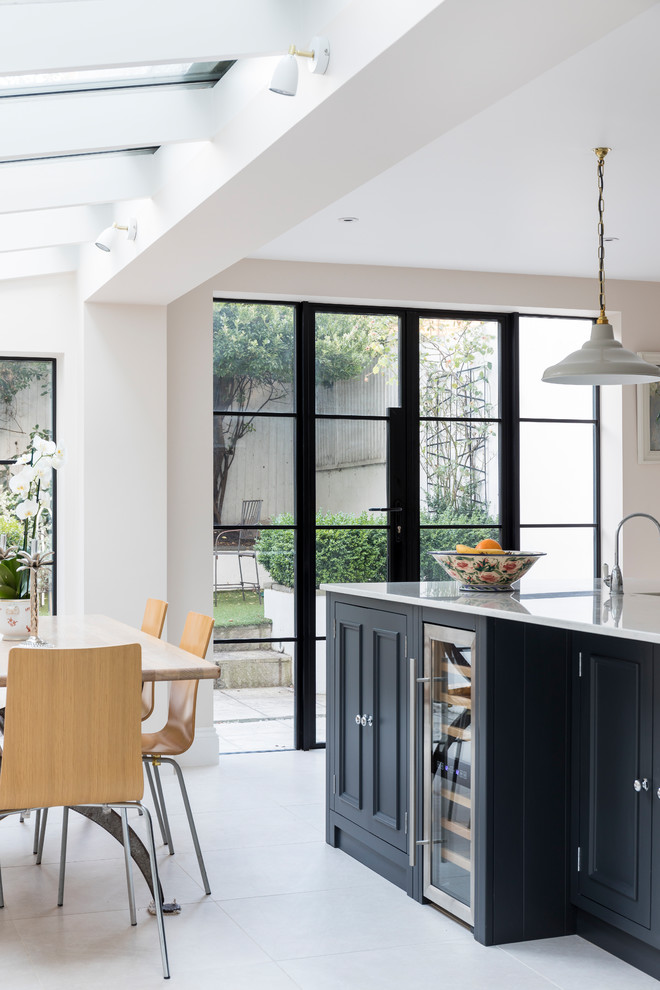 Two Tone Kitchen Diner - Contemporary - Kitchen - London - by Woods of ...