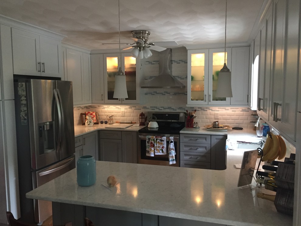 Two Toned Kitchen - Modern - Kitchen - Other - by InVision Interiors ...