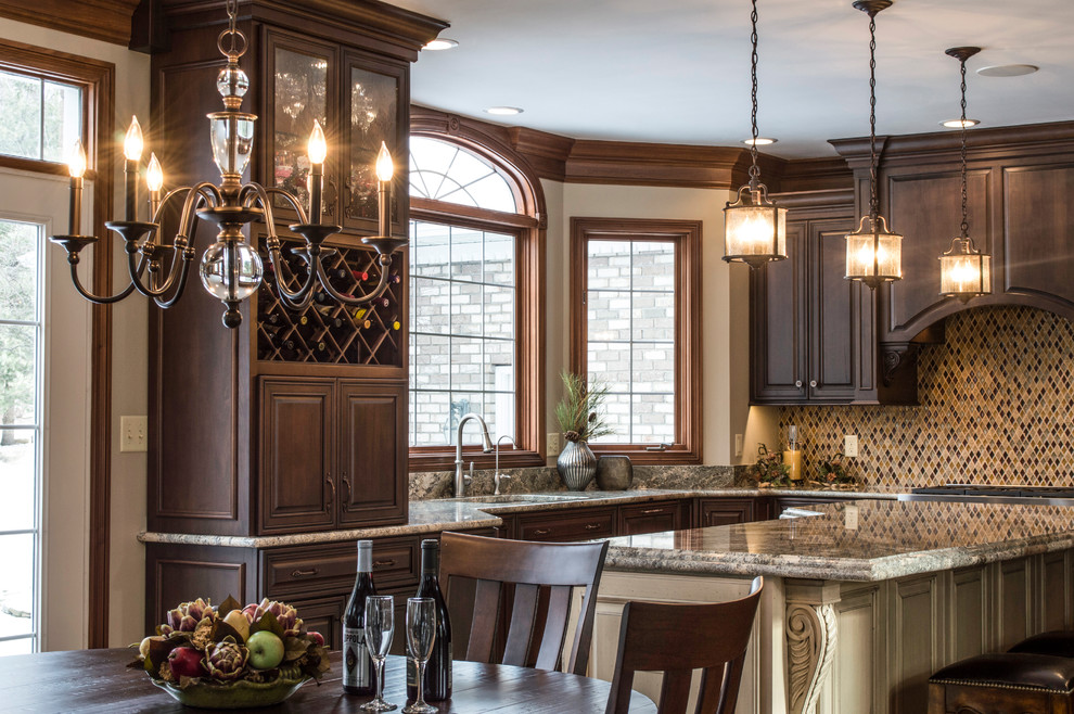 Typhoon Bordeaux in a Traditional Kitchen Design - Traditional ...