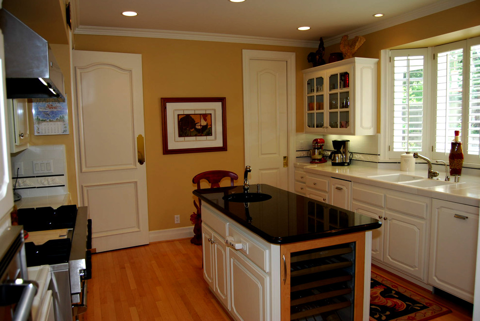 U Shape Kitchen with Island - Southwestern - Kitchen - Los Angeles - by ...