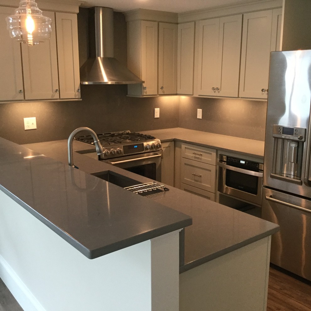 Uliano Pentalquartz Kitchen Countertops - Transitional - Kitchen - New ...