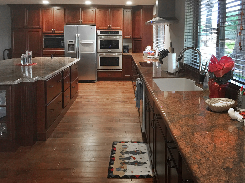 Ultimo Cherry Kitchen - Traditional - Kitchen - New York - by Tuscan ...