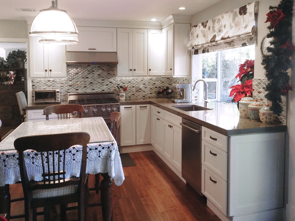 ULTIMO - Farmersville, Ivory Cream - Transitional - Kitchen - Los ...