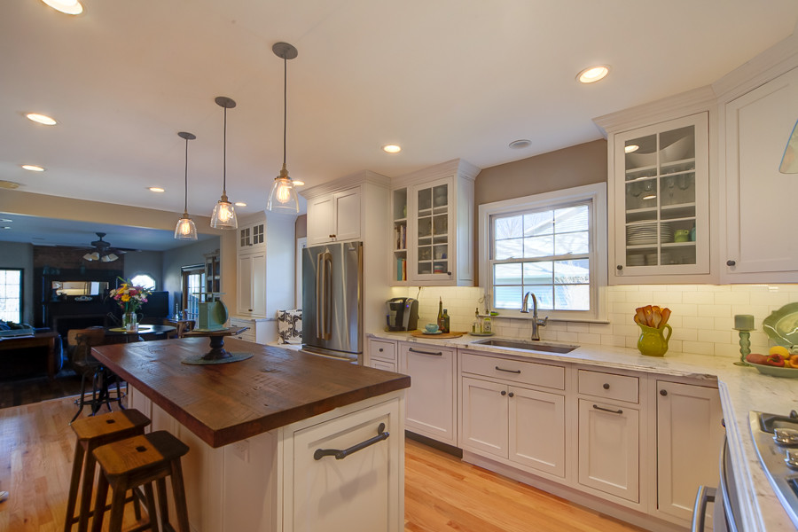 ULTIMO - INSET Deacon Door / White - Kitchen - New York - by Tuscan ...