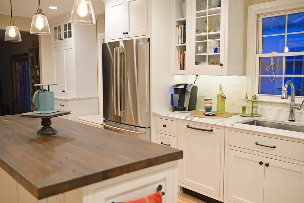 ULTIMO - INSET Deacon Door / White - Kitchen - New York - by Tuscan ...