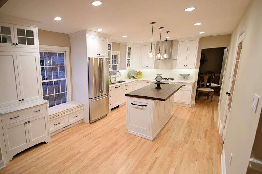 ULTIMO - INSET Deacon Door / White - Kitchen - New York - by Tuscan ...