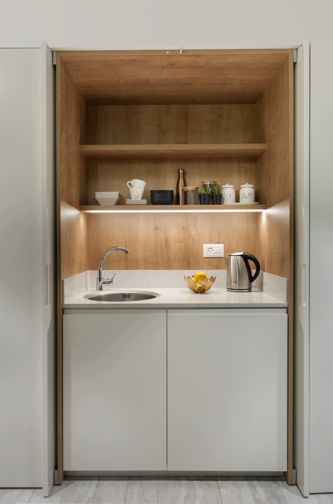 Underground Chic - Modern - Kitchen - Other - by Gittie Perl | Houzz