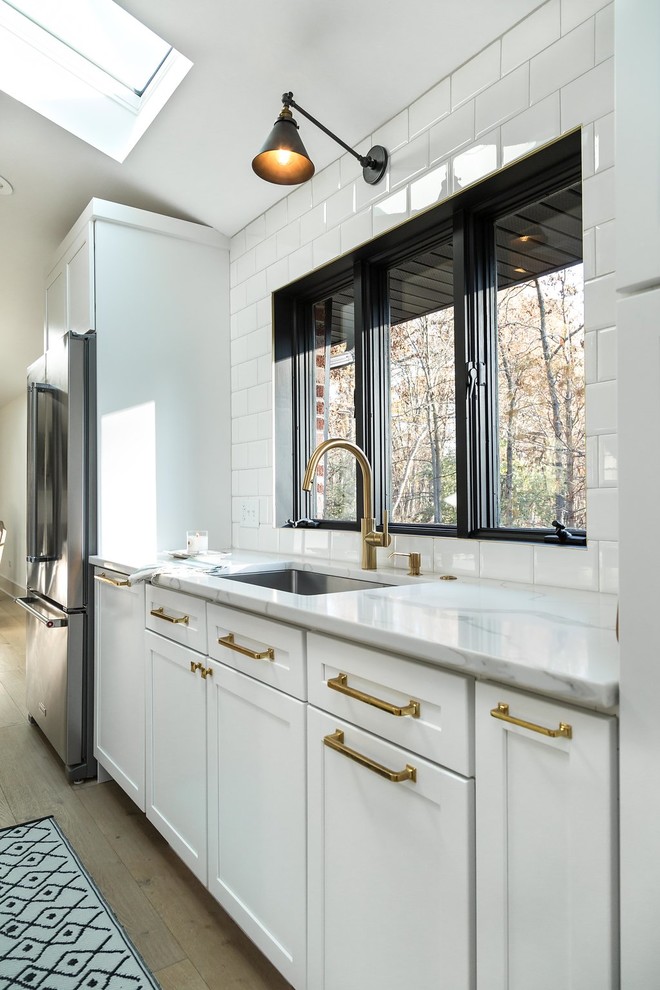 Understated Glam - Transitional - Kitchen - Chicago - by Silver Leaf ...