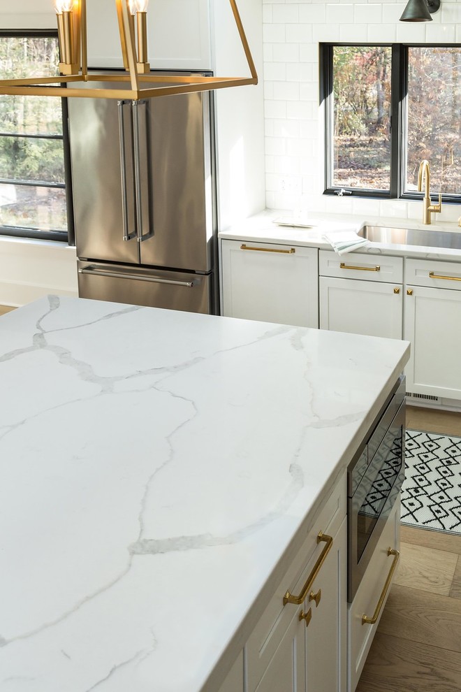 Understated Glam - Transitional - Kitchen - Chicago - by Silver Leaf ...