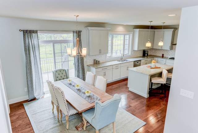 Understated Rustic Elegance in an Open Concept Family Room & Kitchen ...