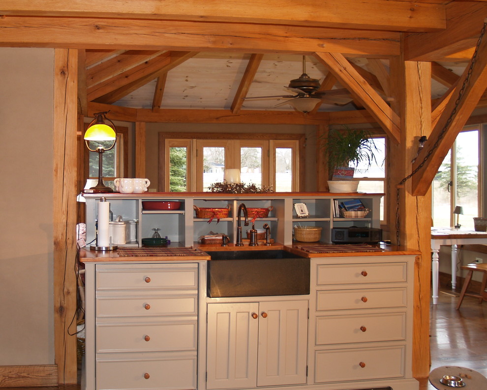 Unfitted Sink Workstation / Extra Deep Storage - Traditional - Kitchen ...