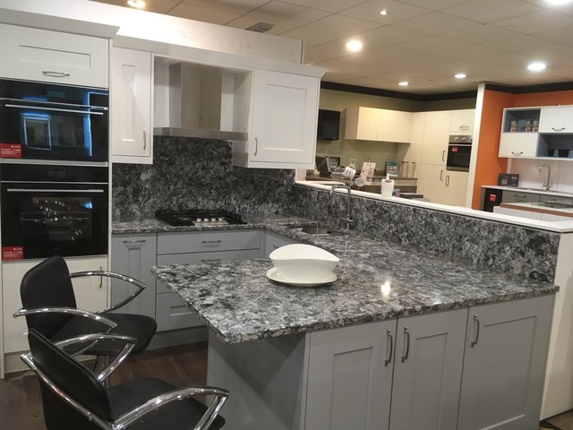 Unistone in Azual Aran - Kitchen - West Midlands - by Stone & Earth ...