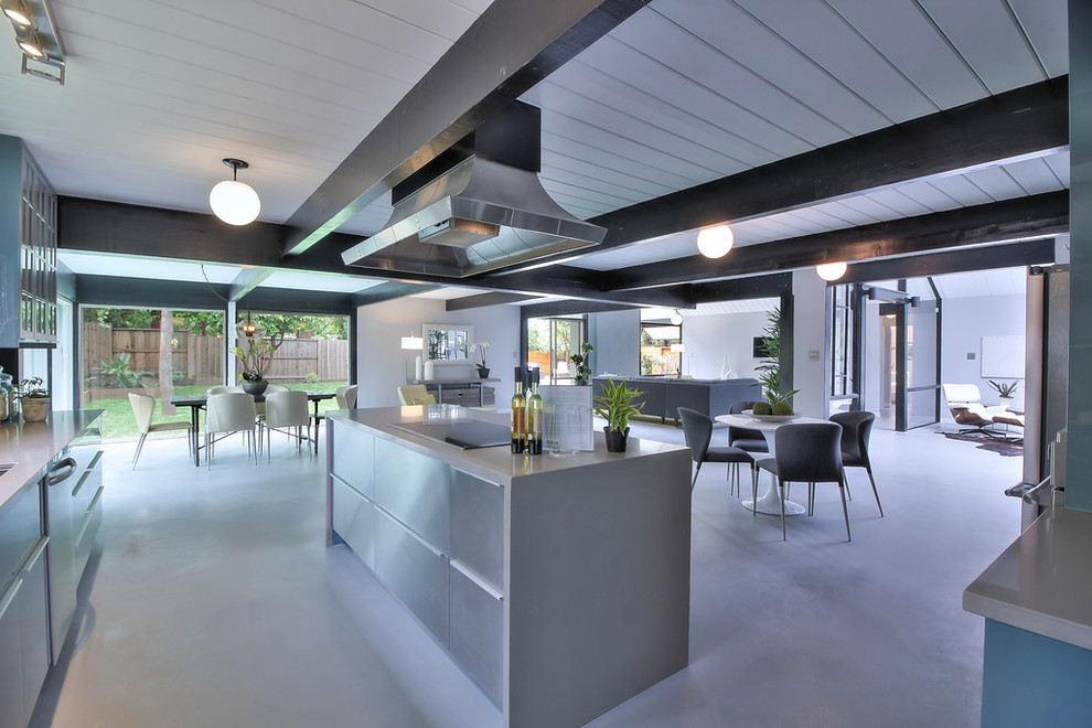 Updated Eichler with Modern Flar - Midcentury - Kitchen - Other - by ...