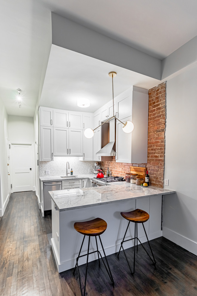 Upper East Side, Kitchen and Bathroom - Transitional - Kitchen - New ...