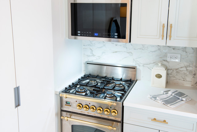 Upper East Side Mid-Century Modern Design - Midcentury - Kitchen - New ...