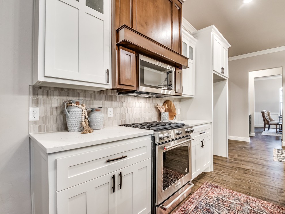 Upscale Farmhouse 14700 Everton Dr - Farmhouse - Kitchen - Oklahoma ...