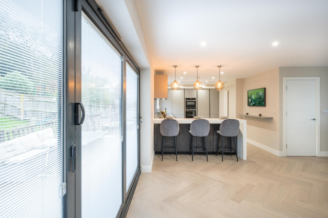 Upside down House - Contemporary - Kitchen - Kent - by PTC Kitchens ...