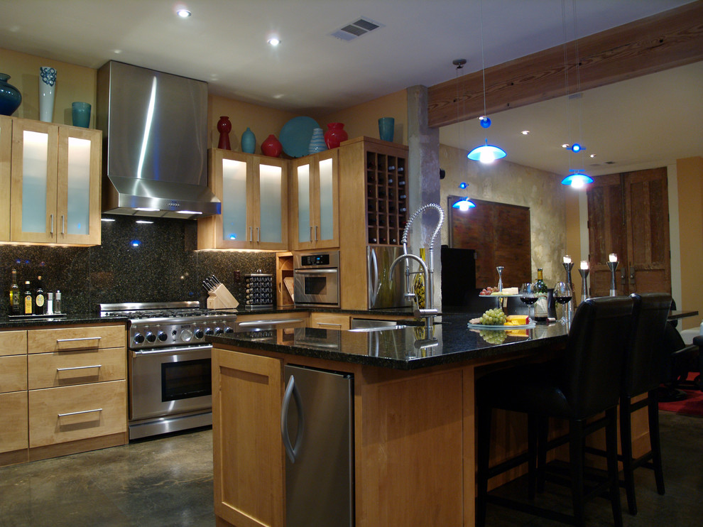 Urban Hip with Sassy Style! - Kitchen - Austin - by By Design Custom ...