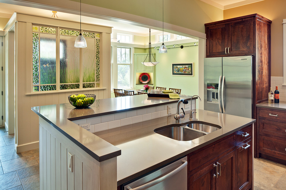 Urban Infill - Traditional - Kitchen - Austin - by CG&S Design-Build ...
