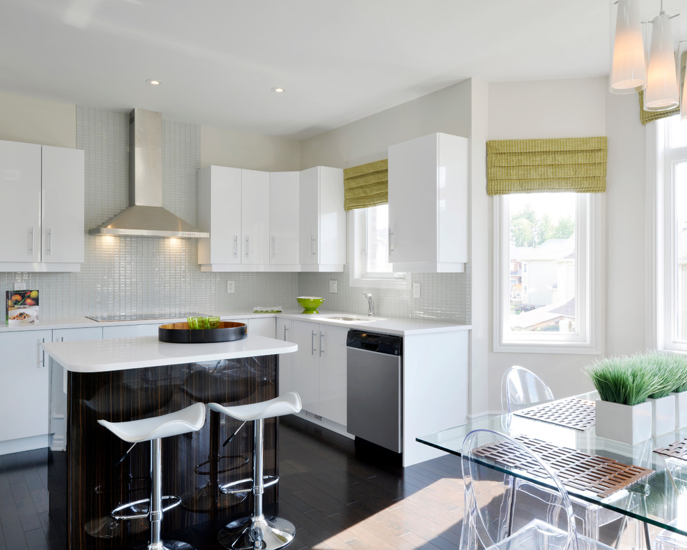 Urbandale model home - Modern - Kitchen - Ottawa - by Darren Walker ...
