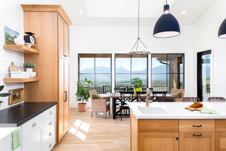 Utah Modern Farmhouse Home - Farmhouse - Kitchen - Salt Lake City - by ...