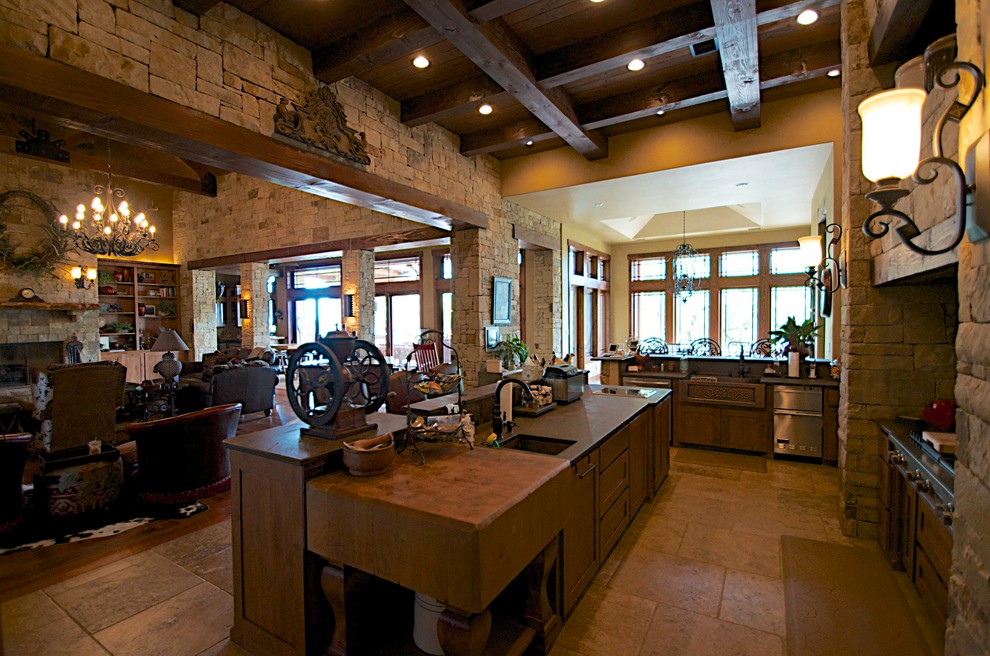Uvalde Ranch House - Rustic - Kitchen - Austin - by A-Design By Gustavo ...