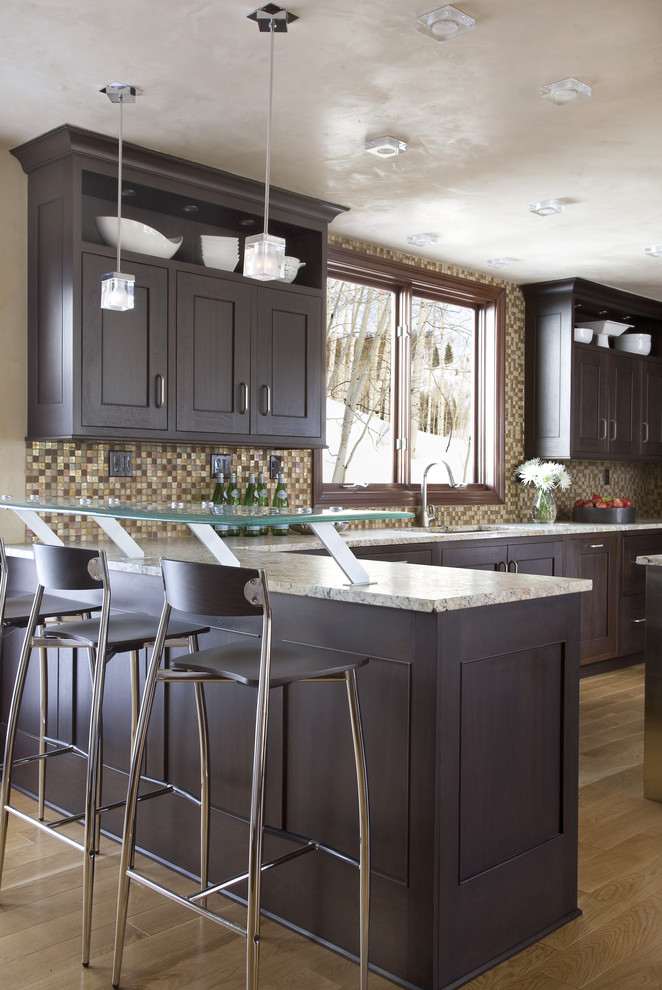 Vail Transitional Kitchen - Traditional - Kitchen - Denver - by ...