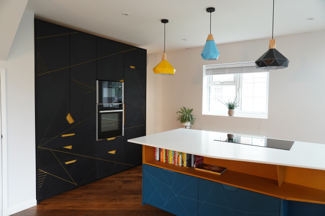 valchromat kitchen - Contemporary - Kitchen - Sussex - by Wood Works ...