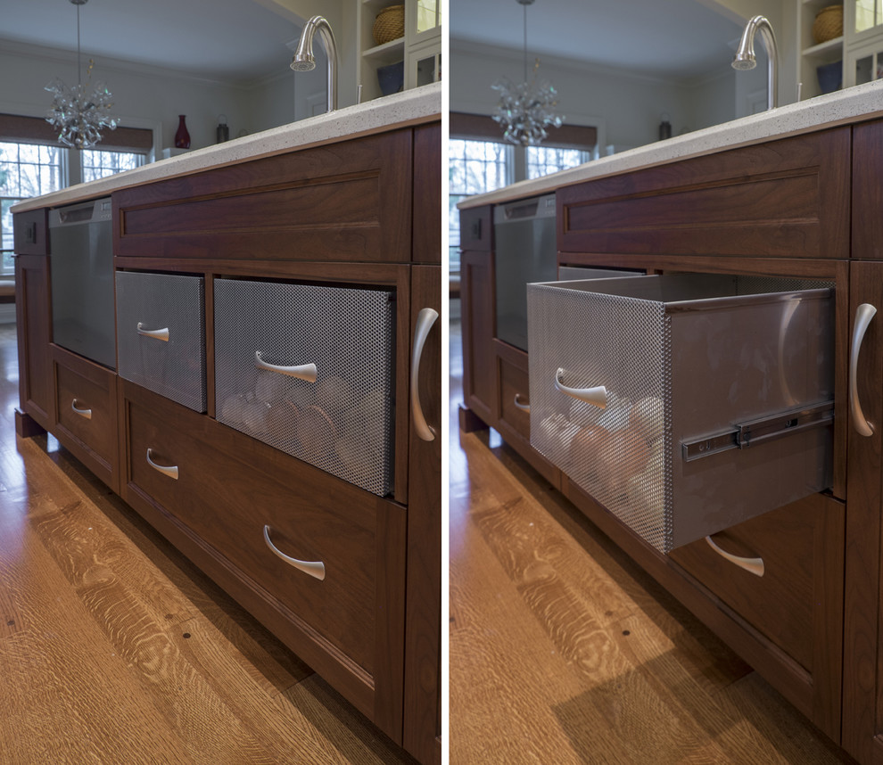 Veggie Drawers - Traditional - Kitchen - Louisville - by Rock Paper ...
