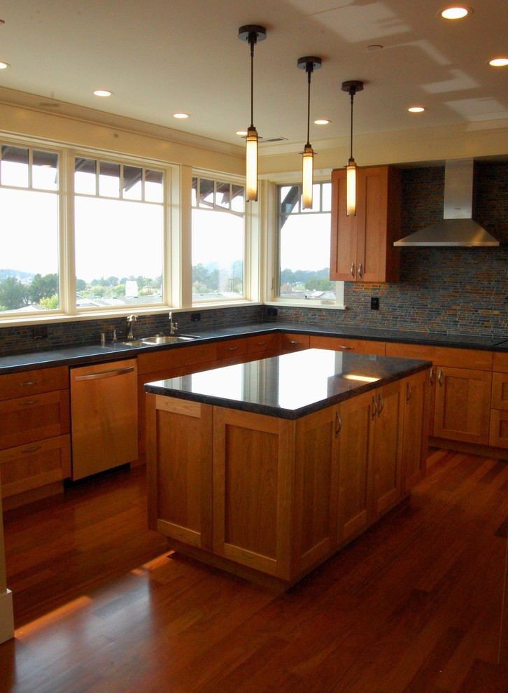 Ventana Craftsman - Craftsman - Kitchen - Los Angeles - by RAD Designs ...