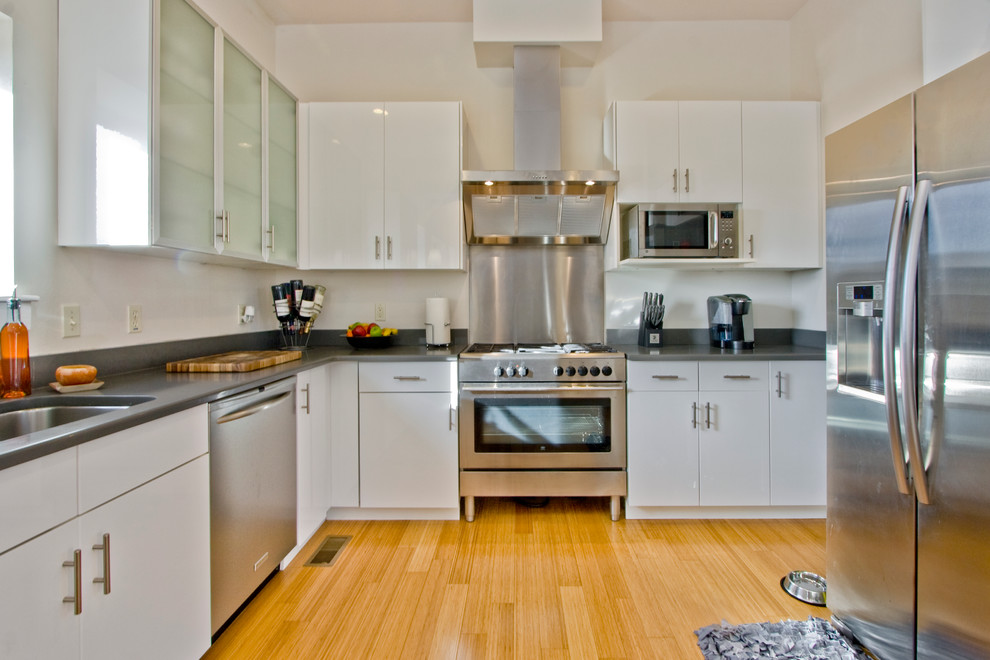 Vertical Lofts Kitchen - Contemporary - Kitchen - Little Rock - by ...